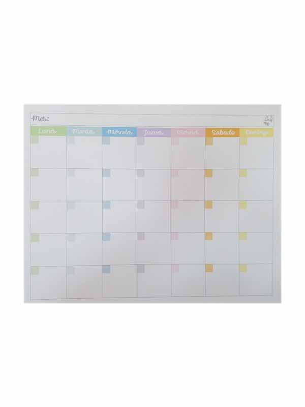 Planner Mensual Caf Tam A4 | RPM Distribuidora