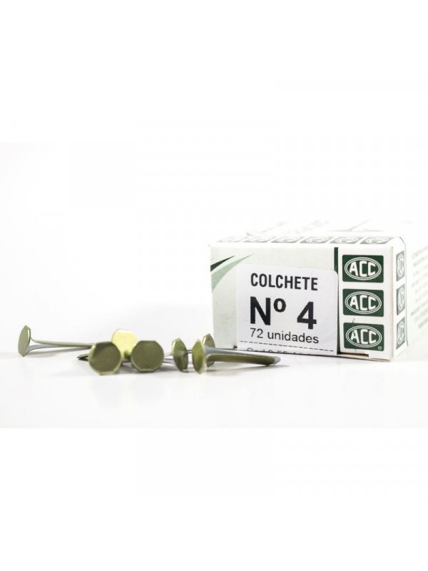 Colchete Acc Nro. 4 - 72 Unidades | RPM Distribuidora