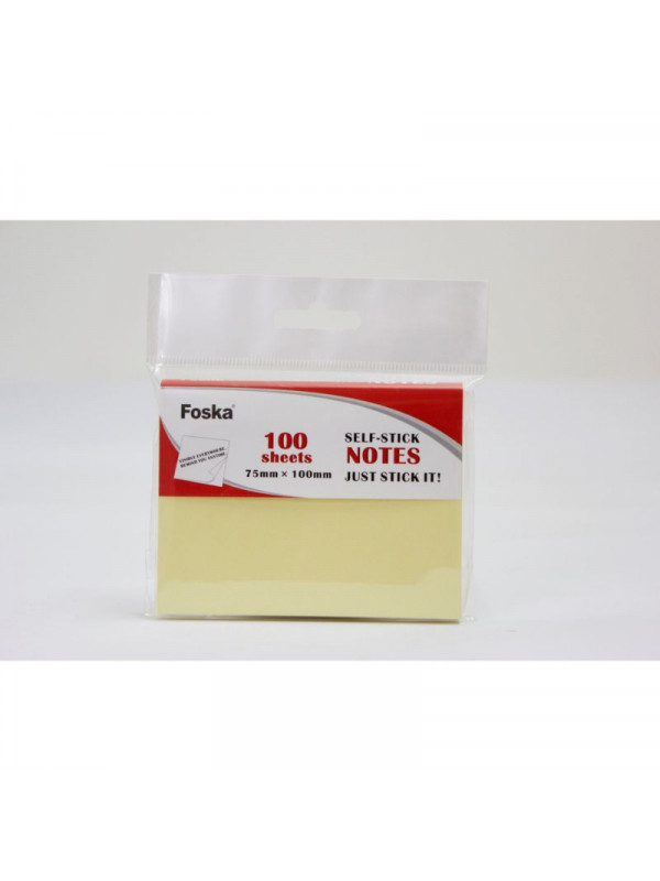 Nota Adhesiva Foska 75 X 75-Amarillo | RPM Distribuidora