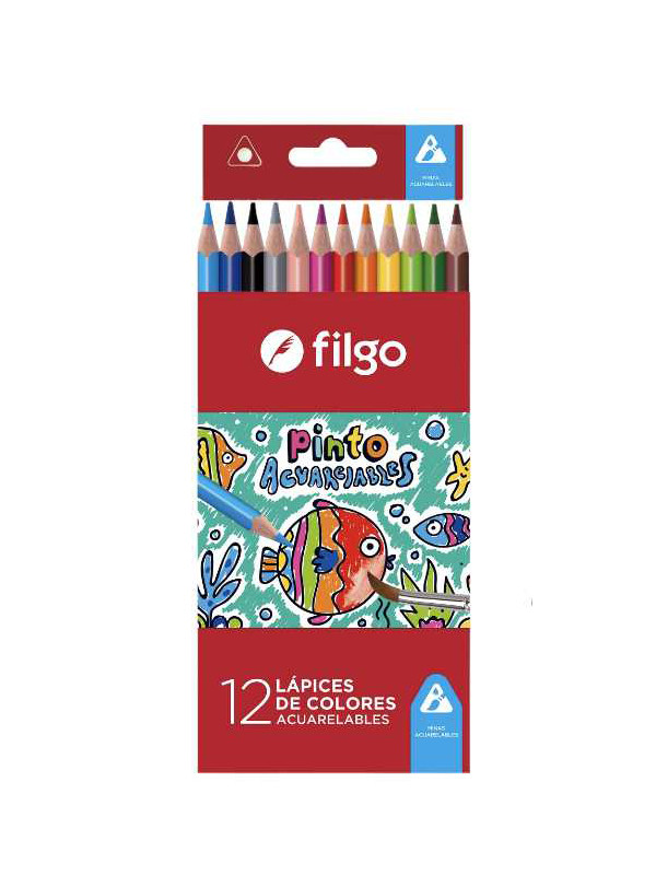 Lapiz de Color Filgo Acuarelable x 12 | RPM Distribuidora