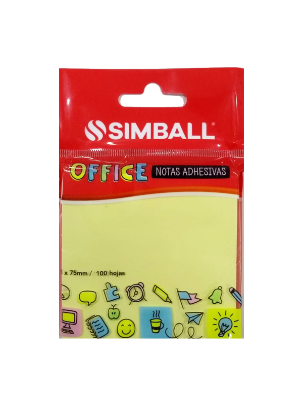 Nota adh. Arting 75x75 Celeste | RPM Distribuidora